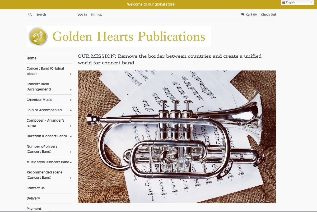 Concert Band (Arrangement) -Score and Parts – Golden Hearts ...